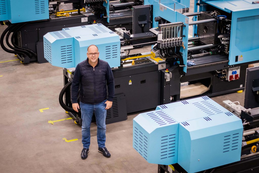 CEO AKROH Dhr. Arend-Jan Horst in nieuwe hal - SOM